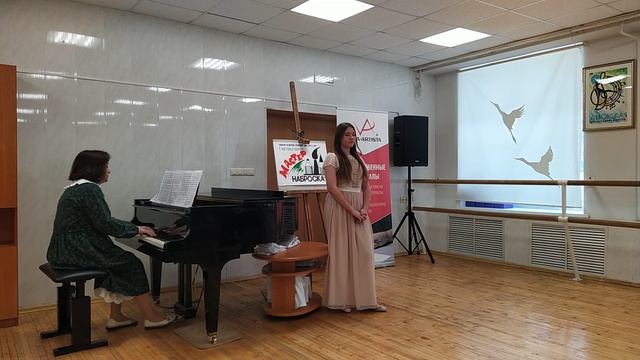 Доницетти.  Куплеты Марии из оперы "Дочь полка". Поёт Алина Теперина.
