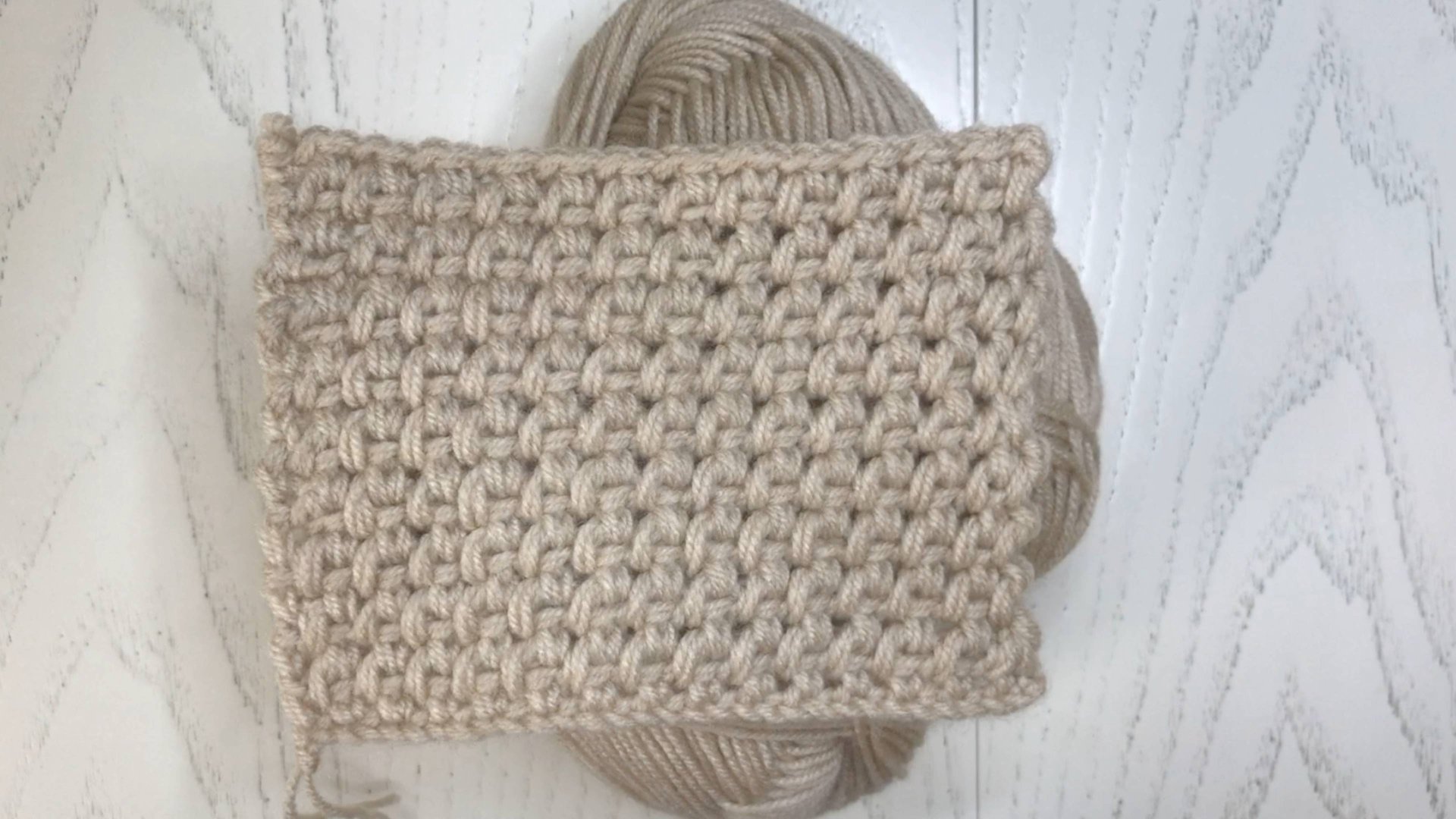 "Двойной Рельеф" крючком | Объёмный двухсторонний узор для пледа и сумки | Мастер-класс