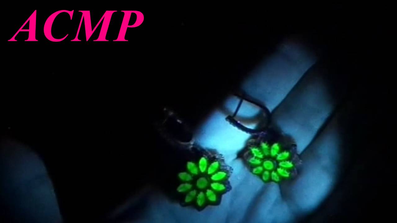 АСМР. Как меняются украшения в ультрафиолете. Часть 1 / ASMR. Part 1