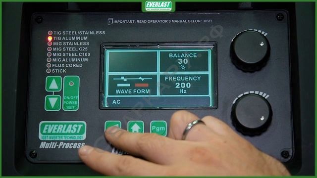 Мультипроцессорный MIG-MAG/TIG AC-DC/MMA сварочный аппарат Everlast Lightning MTS 225 Обзор