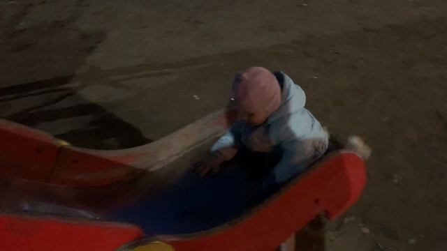 Ульяна на детской площадке