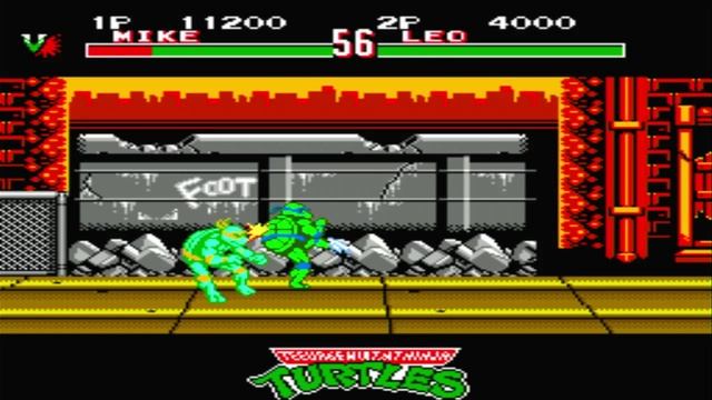 Черепашки ниндзя файтинг Денди - NES