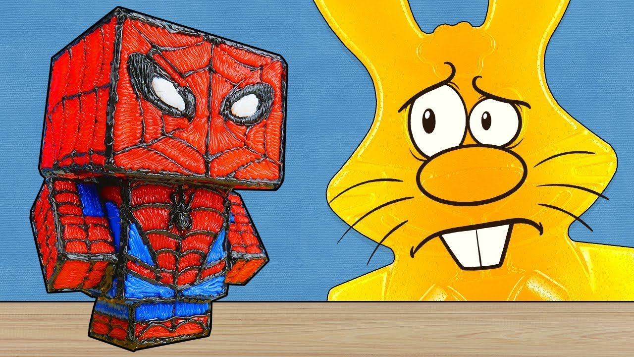 ЧЕЛОВЕК ПАУК ДЛЯ ЖЕЛЕЙНОГО ЗАЙЦА ХАРИТОНА