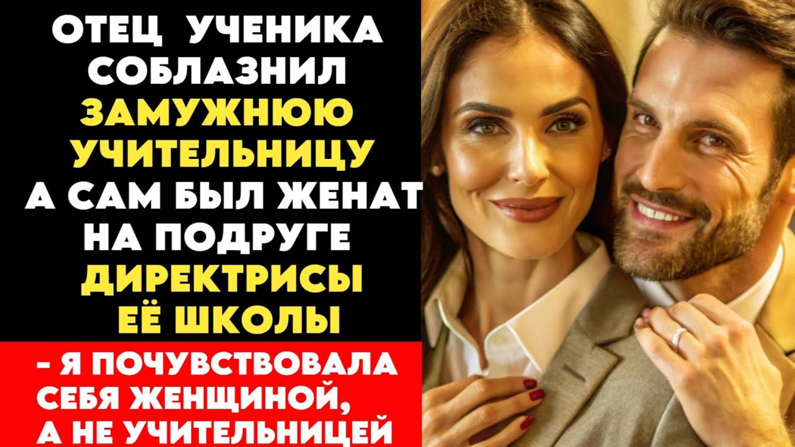 Истории из жизни. Измена мужа. Отец Ученика Соблазнил Замужнюю Учительницу, а Сам Был Женат на...