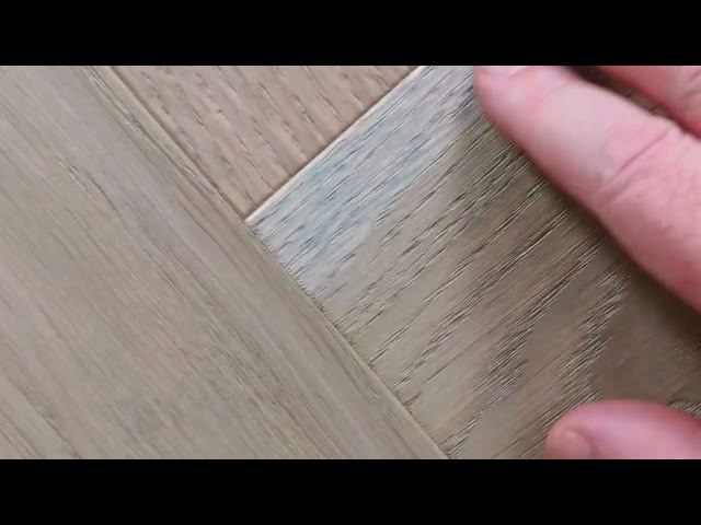 Инженерная доска Дуб на основе из ХДФ