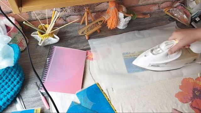 Пластиковая основа для вязания из хлебных пакетов