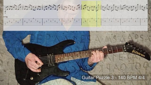 Гитарный паззл 3. Guitar Puzzle 3.