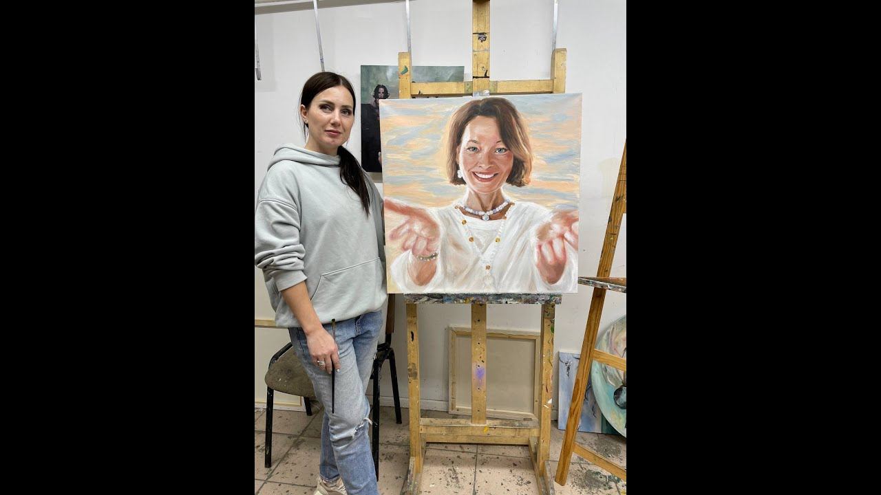 Портрет Моего Учителя..  #oksanaarensman #оксанааренсман