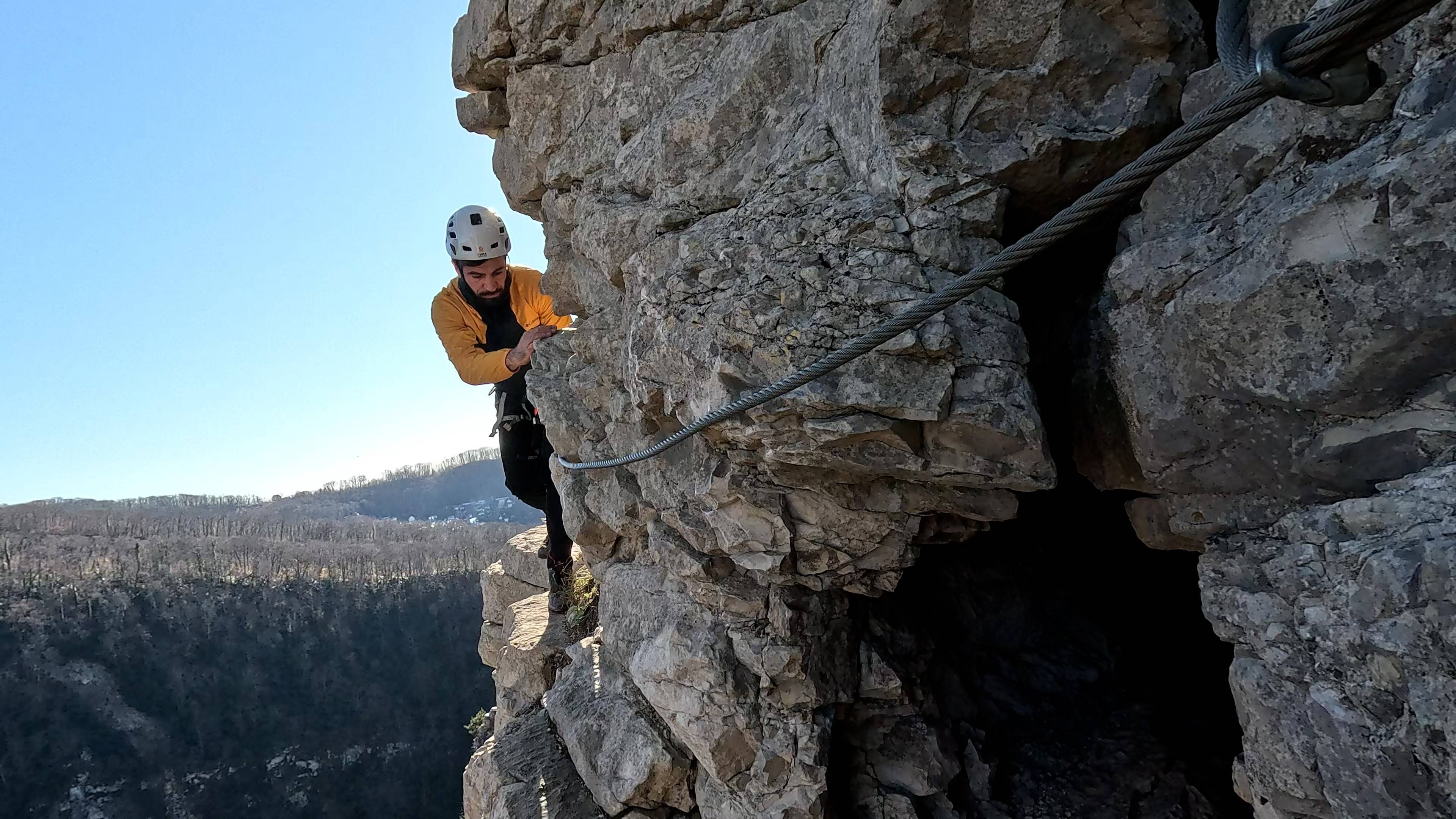 Ферата в Сочи на Орлиных скалах полностью весь маршрут 3.1.2025
