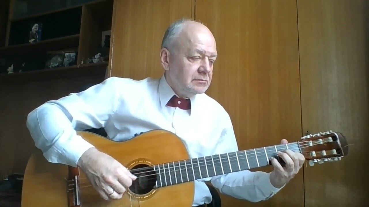 Адажио из балета Эскизы (Альфред Шнитке) на гитаре