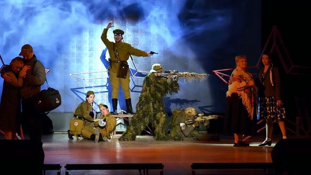 Театрально-вокальная сценка посвященная памяти всех героев, защищавших и защищающих нашу Родину.