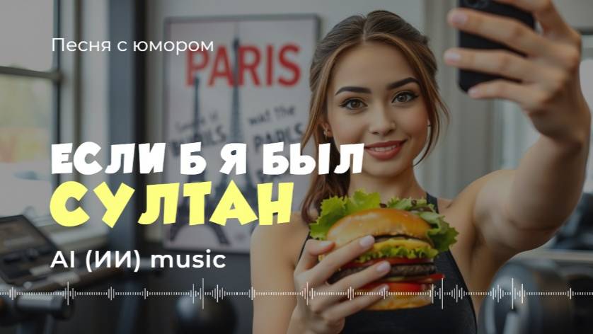 Если б я был султан (современная авторская версия) песня с юмором - ИИ музыка и видео | песня музон