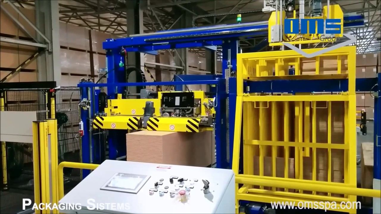 Вертикальная стреппинг машина OMS RG08