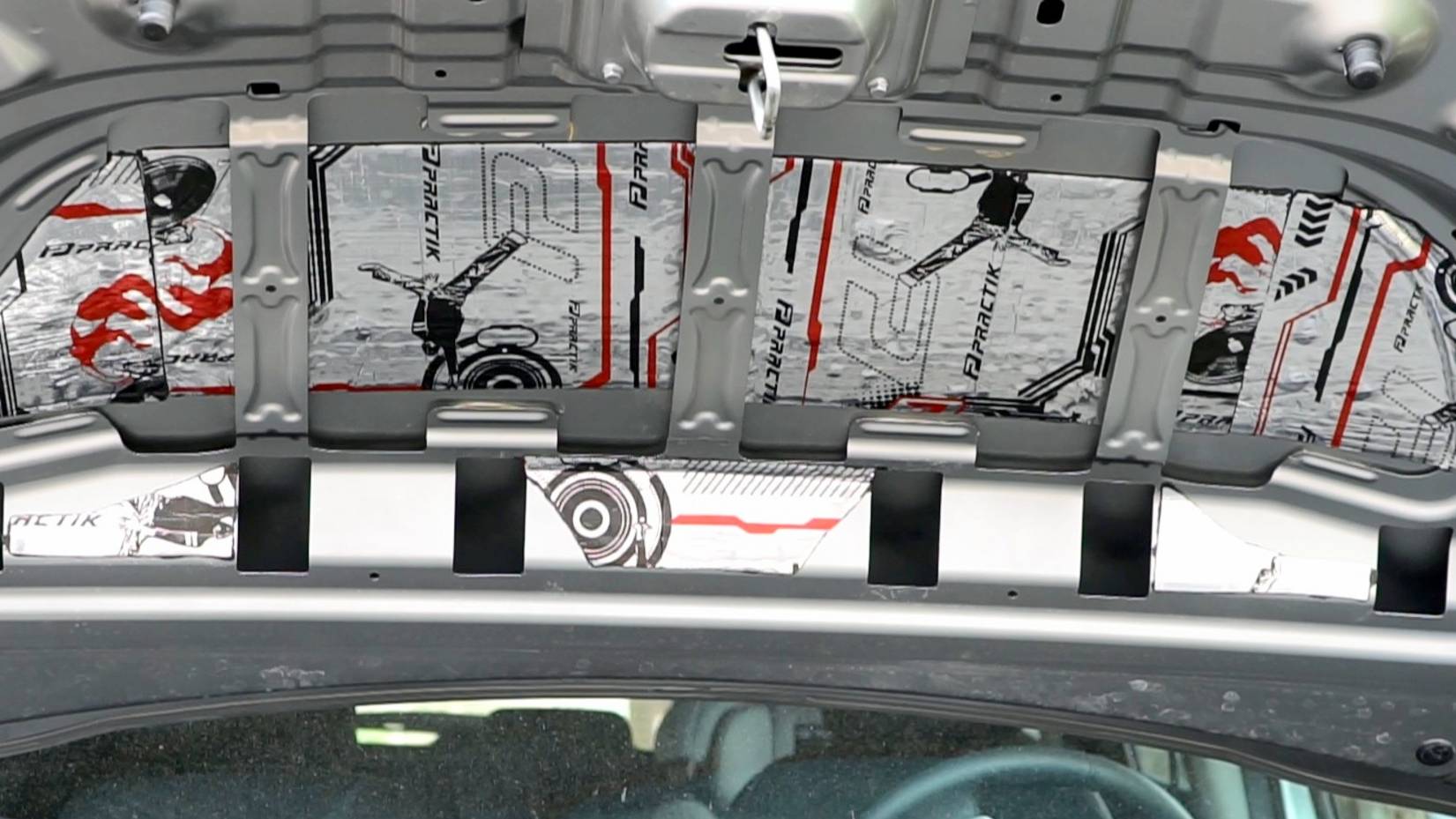 exeed txl виброизоляция капота своими руками