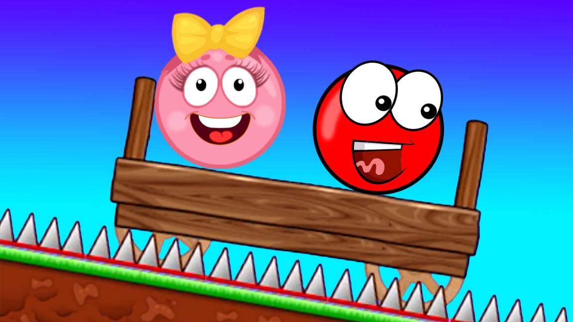 Новый КРАСНЫЙ ШАР ЧАСТЬ#2 Мультик ИГРА New Red Ball 1 на канале Мистер Игрушкин