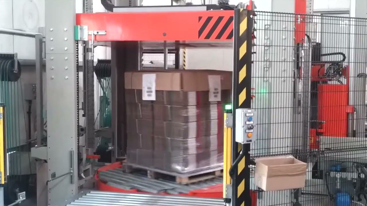 AVFP2   Комбинированная машина обвязки стреп лентой + обмобки в стрейч пленку