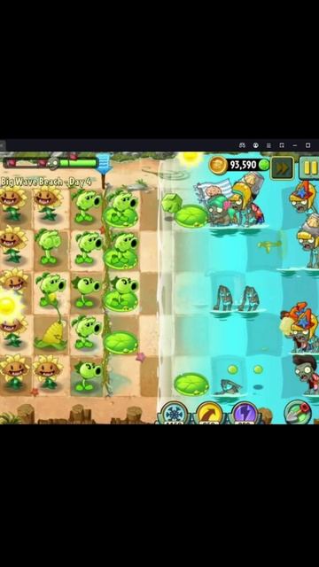 Растение против Зомби 2/PvZ2 Adventure Big Wave Beach Day 4/Большая Пляжная Волна День 4 #pvz
