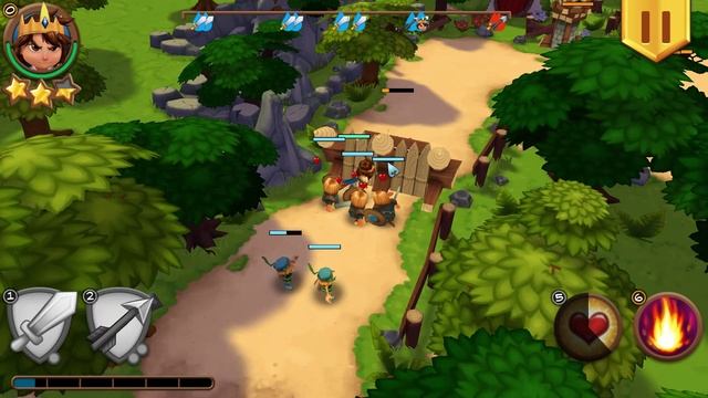 Royal Revolt! Обучение и первые победы.