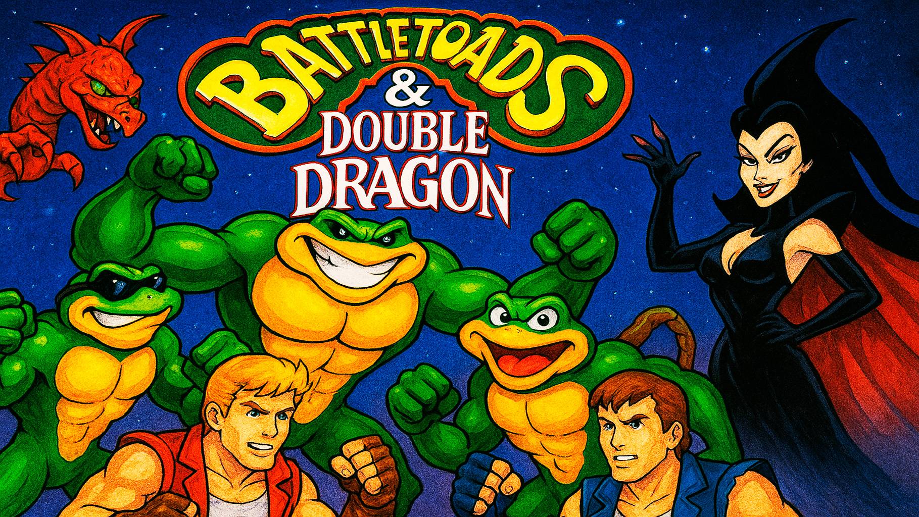 А ты помнишь это?! | SEGA - Battletoads And Double Dragon