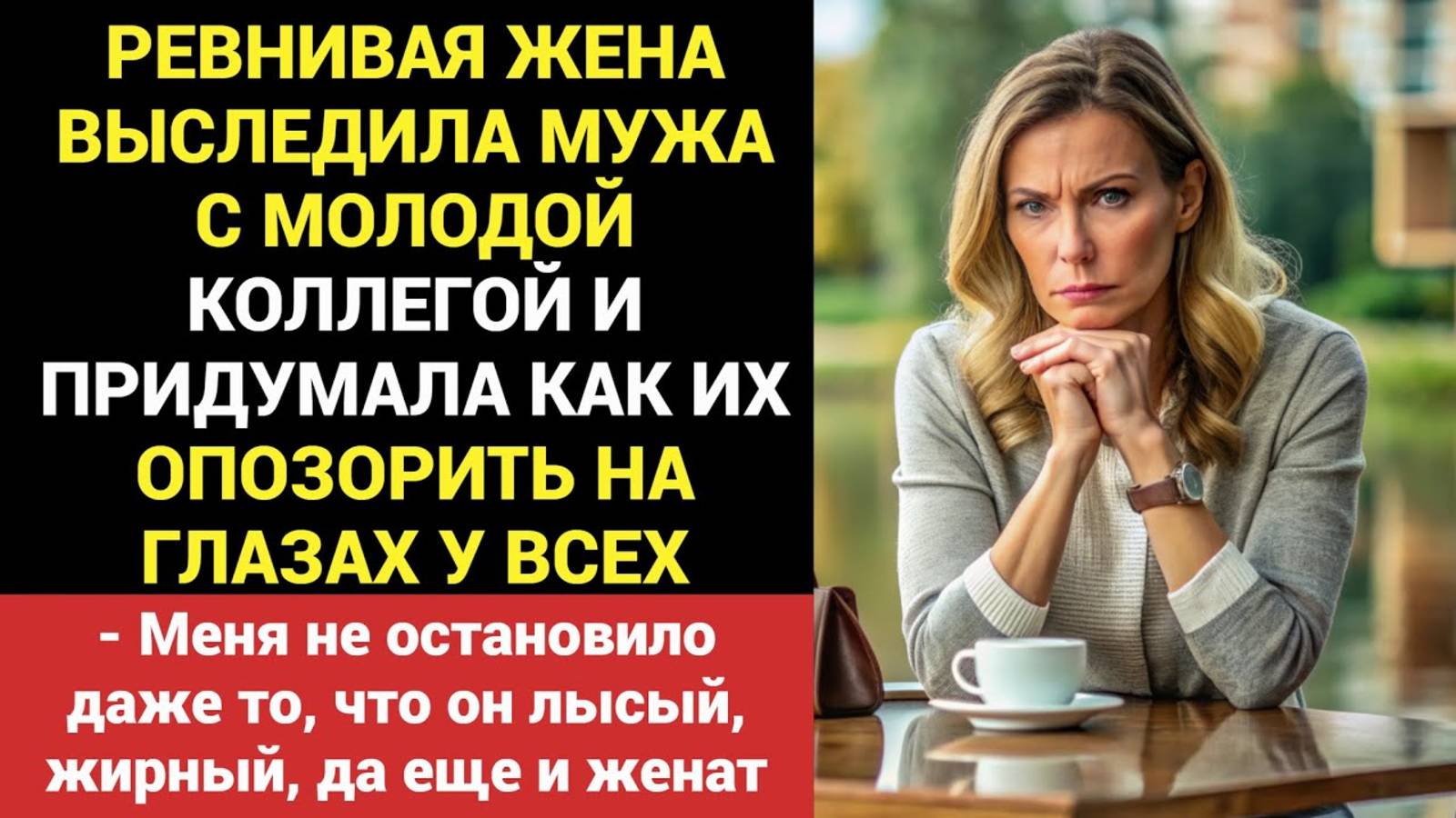 Истории из жизни. Измена мужа. РЕВНИВАЯ Жена Выследила Мужа с Молодой Коллегой и Придумала Как...