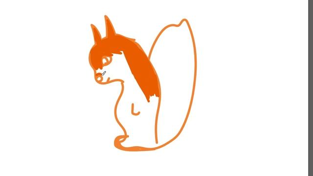 Рисуем милую белочку часть 24