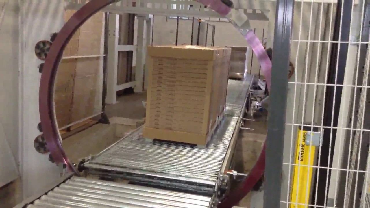 Упаковка ламината для IKEA на оборудовании  AREA RING180