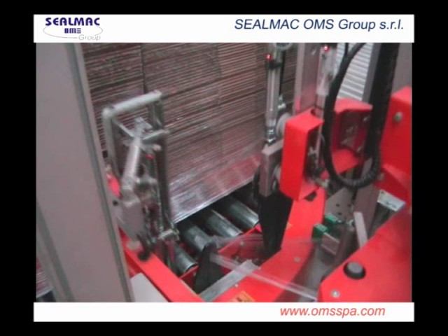 Оборудование упаковки РЕТ лентой и обмотка в пленку машина ОМС AVFP2