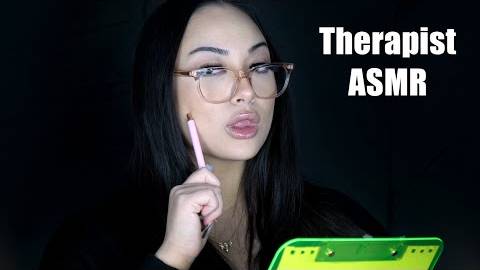 Anyastja ASMR THERAPIST ASKS YOU QUESTIONS P1