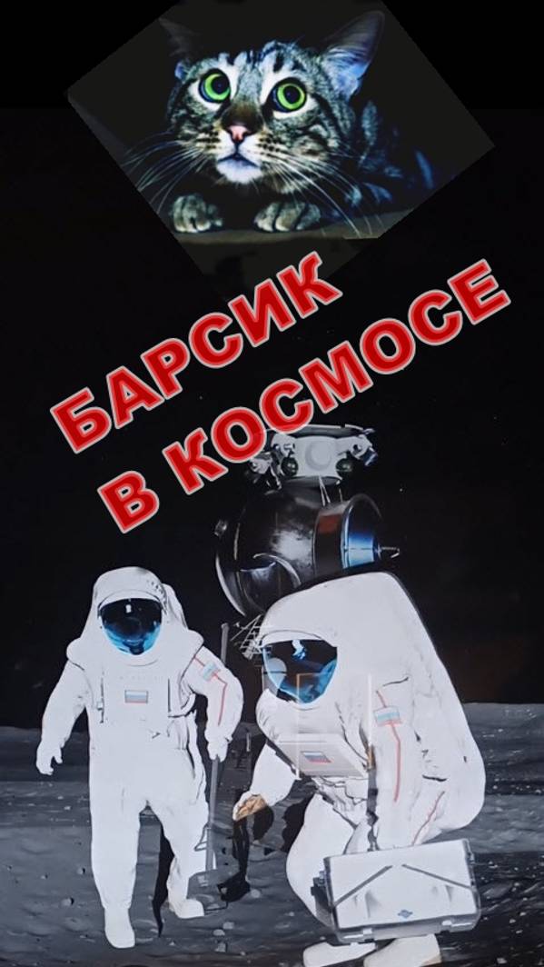 КОТИК В КОСМОСЕ. #kosmos #moon #astro #star #cat #space #art #mikhaylutsart