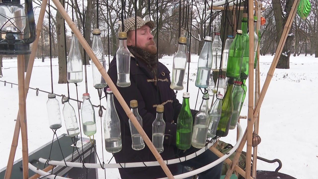 Джинглбеллс на бутылкофоне