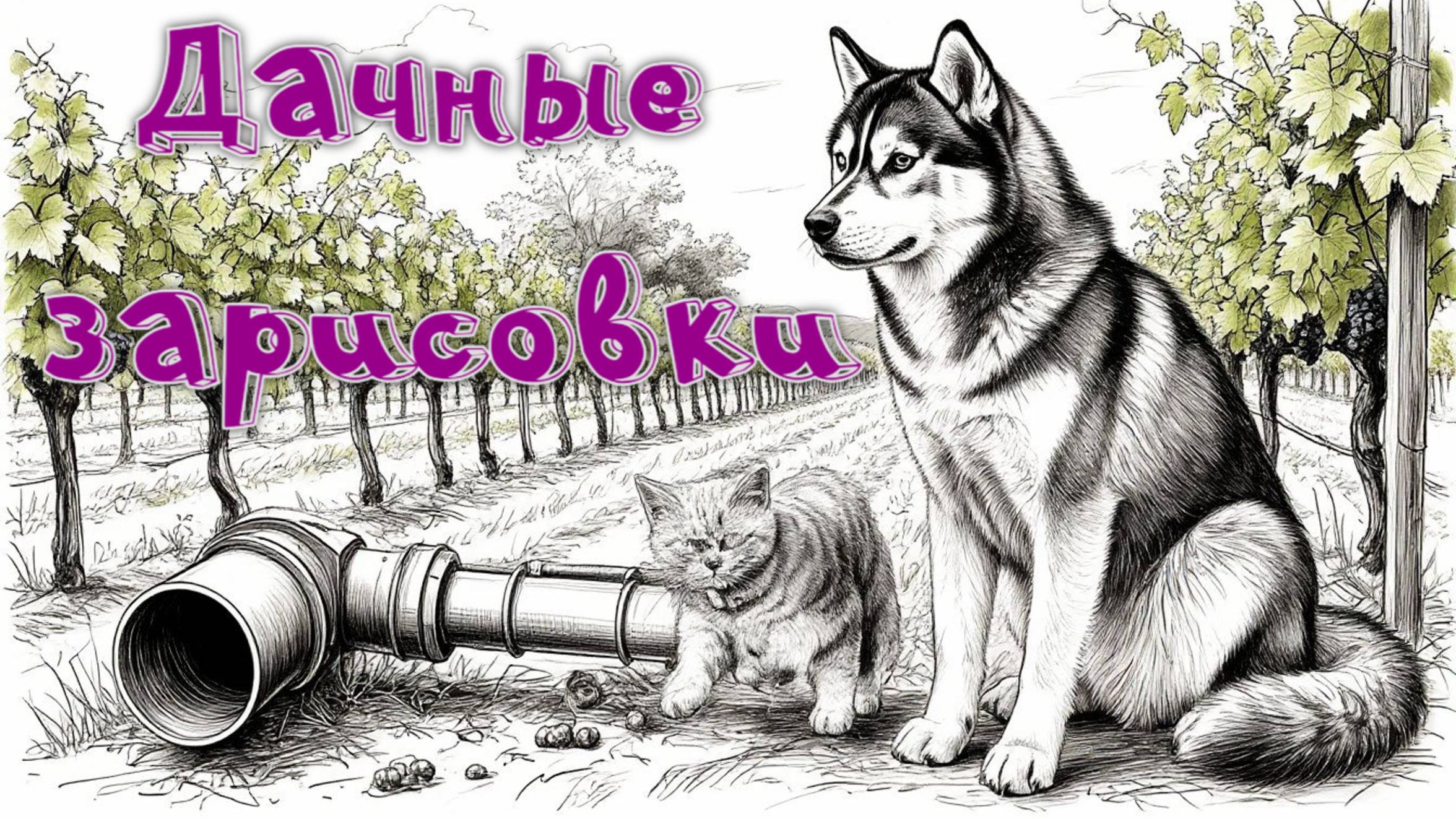 ВЕСЕННЯЯ Зарисовка С дачи.