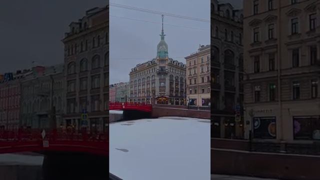 Санкт-Петербург зимой