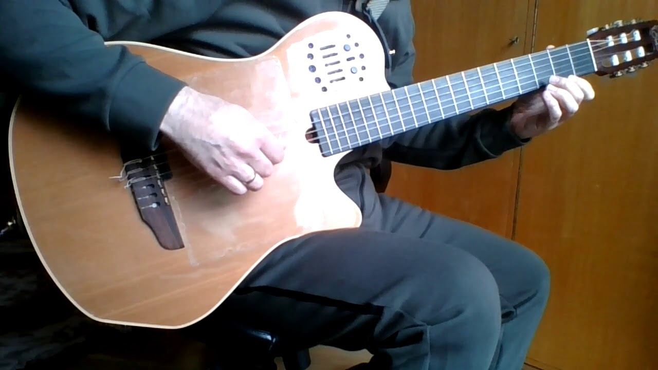 Яблоки на снегу (Михаил Муромов) на гитаре