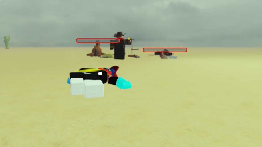 Играю с рандомом(случайным игроком)в мёртвые рельсы в роблокс/Roblox Dead rails