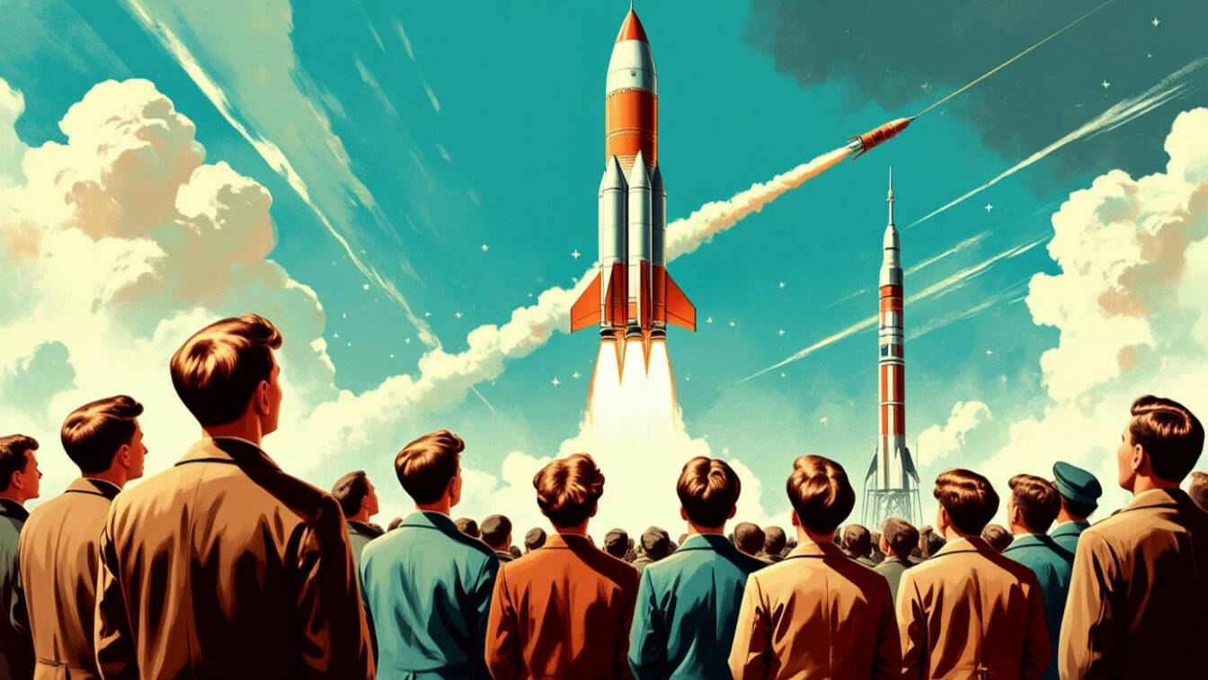 С Днём Космонавтики - 12 апреля