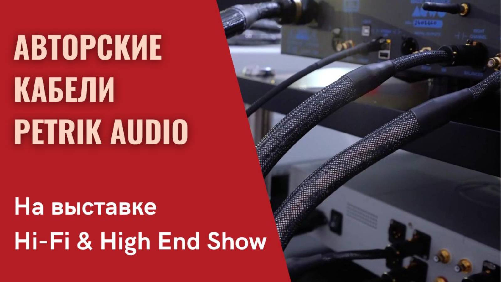 Настройка аудиосистем с помощью кабелей. Интервью с Василием Петриком в программе "СтереоПравда"