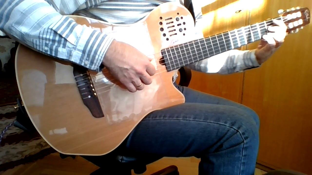 Вечер на рейде (В. Соловьев-Седой) - на гитаре