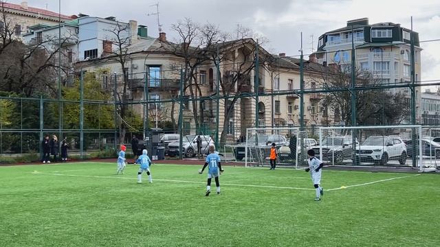 12-04-2025 года. ДЮФЛ РК 2024-2025. ДЮФК 2017-1 - ДЮФК 2016-1. 2 тайм