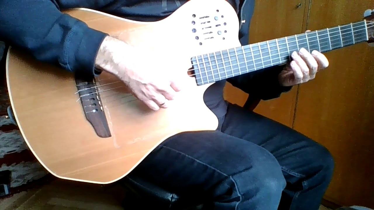 Зимний сон (Алсу) на гитаре