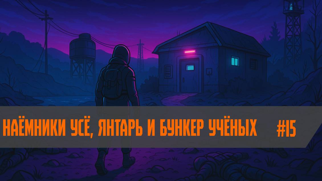 STALKER Т.Ч. Мастер оружия - Наёмники усё, Янтарь и бункер учёных #15