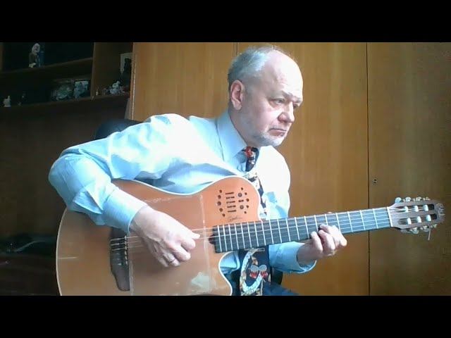 Stranger In Paradise (Джордж Форрест, Роберт Райт, Александр Бородин) на гитаре