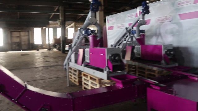 Линия отжима масла из рапса