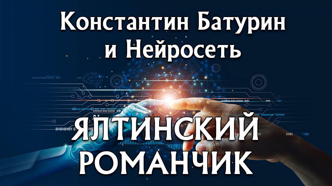 ЯЛТИНСКИЙ РОМАНЧИК - Константин Батурин и Нейросеть