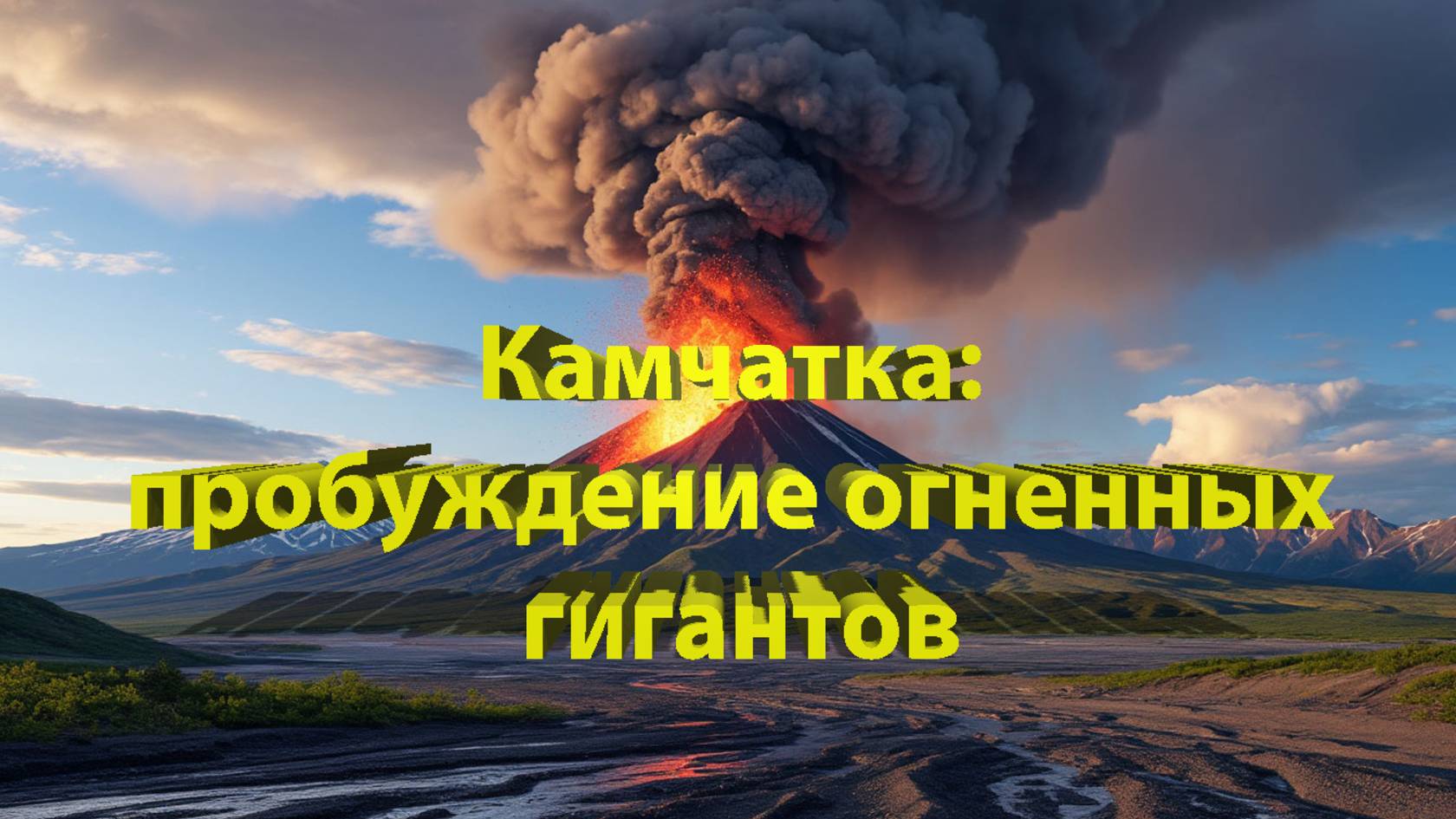 Камчатка: пробуждение огненных гигантов | Немецкое исследование действующих вулканов