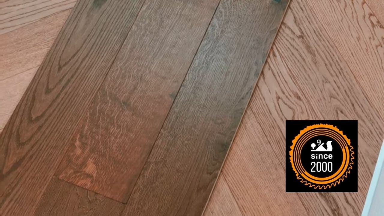 Инженерная доска Дуб цвет Гавана в 175х1800 мм