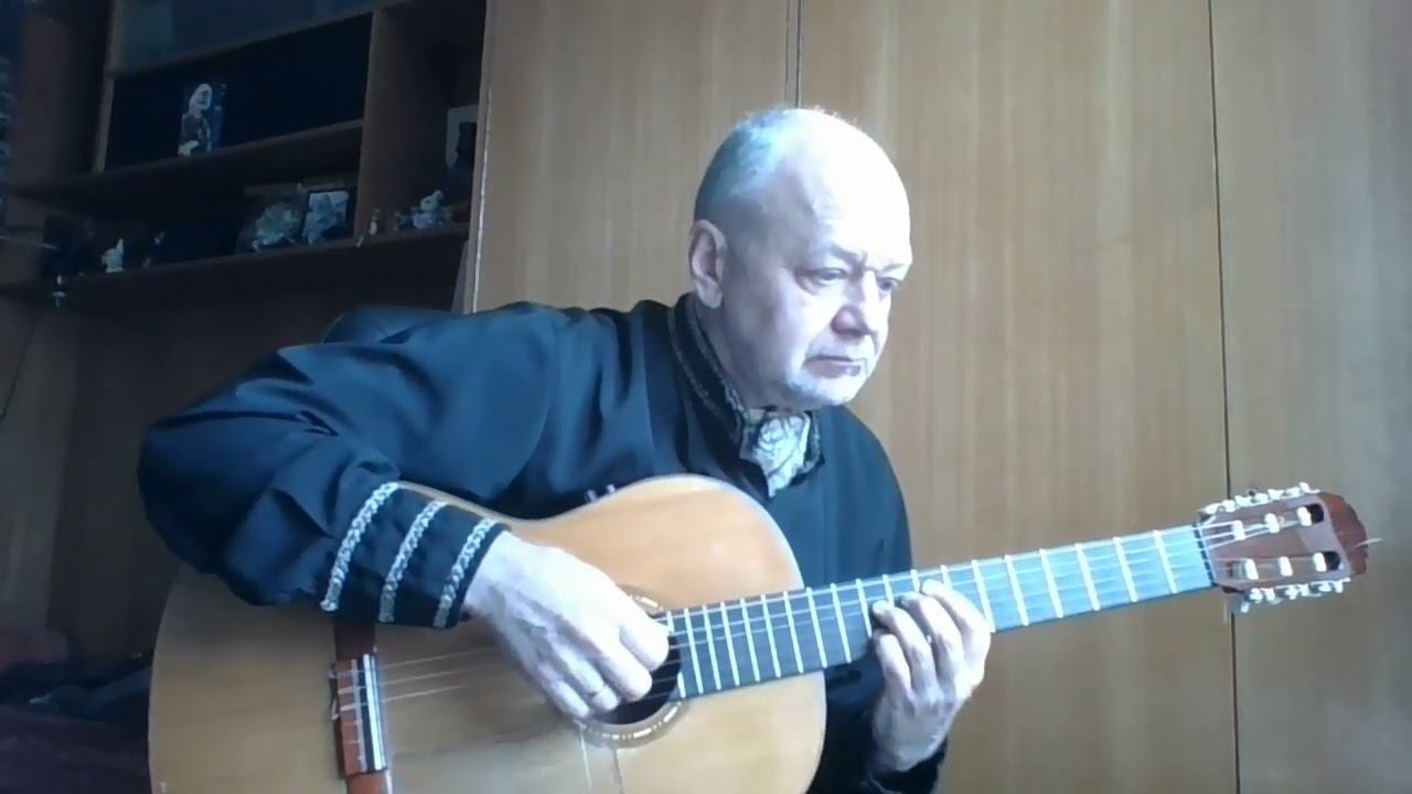 Осенний сон (старинный вальс) на гитаре
