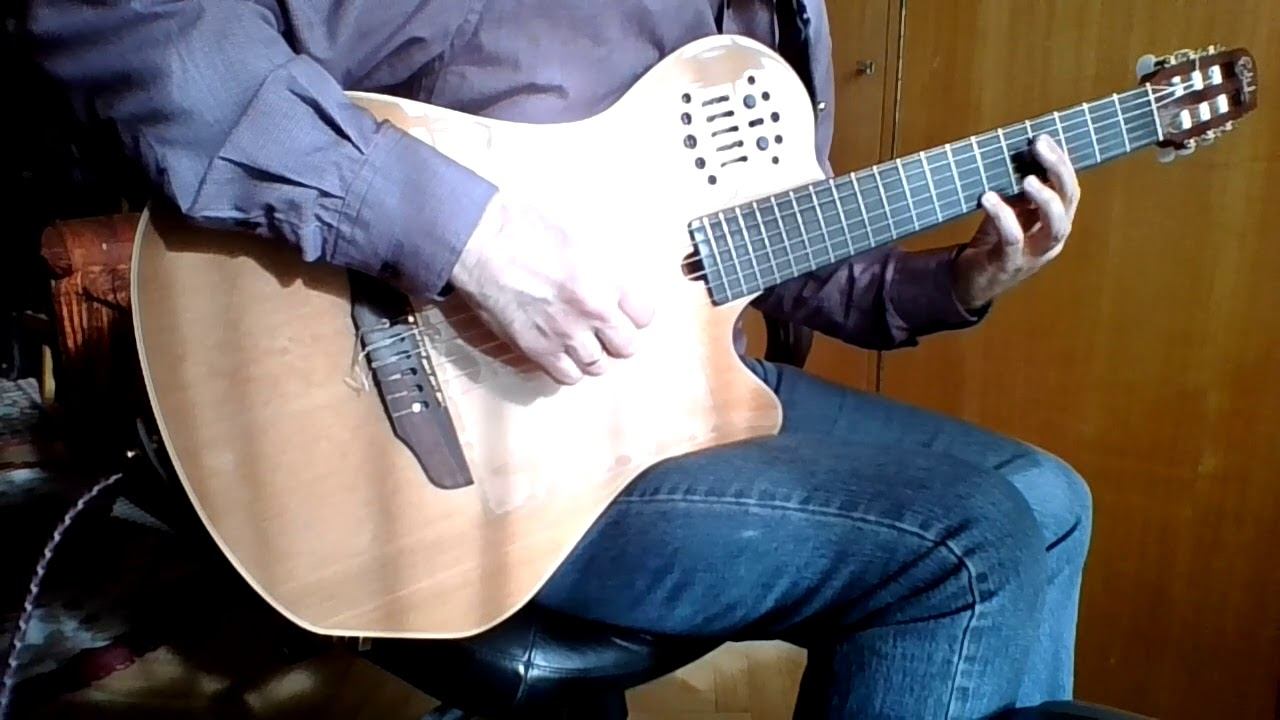 Честно говоря (Цветы) - на гитаре