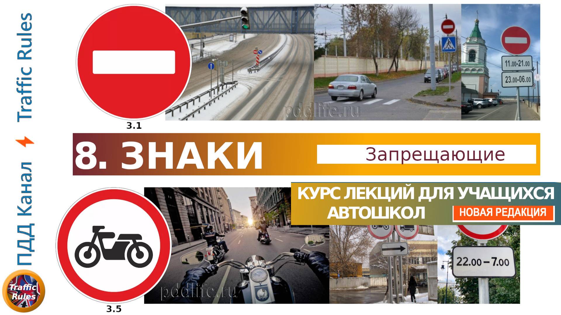 Полный курс пдд 2025 Вебинар 8