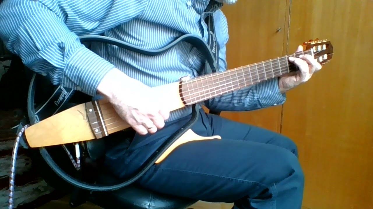 Лиза (Андрей Губин) на гитаре