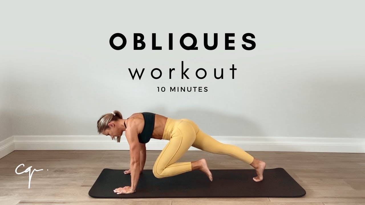 Caroline Girvan - 10 Minute Obliques and Core Workout at Home | No Equipment